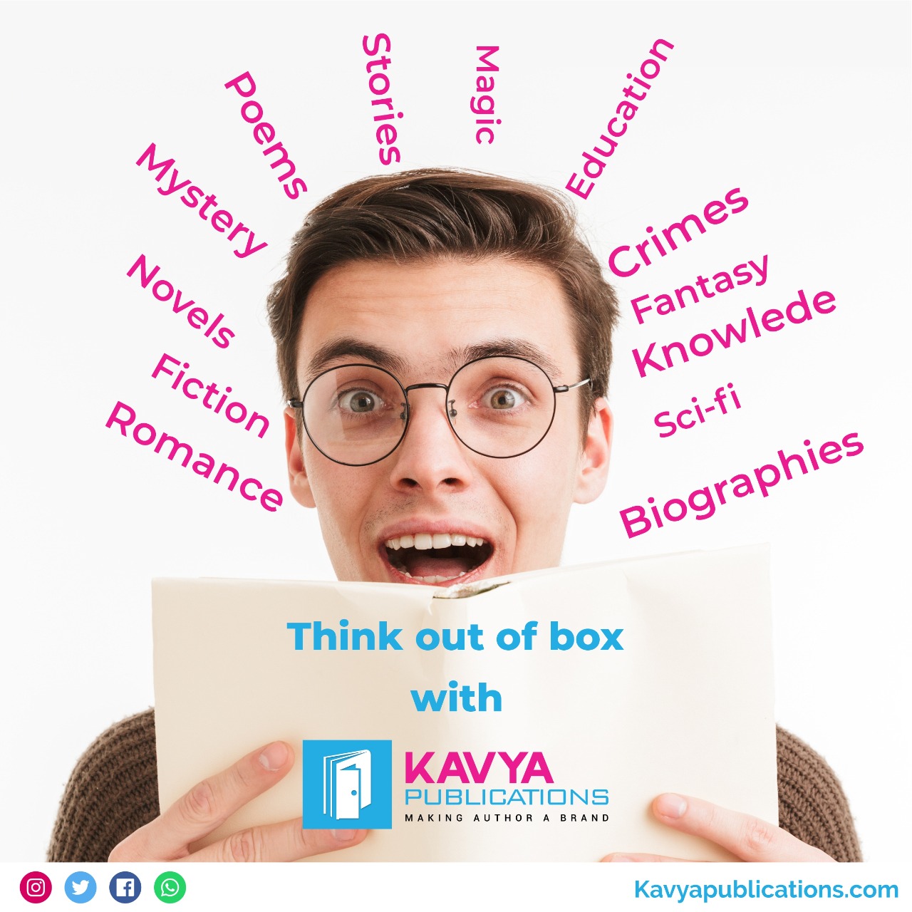 Benefits of self publishing your book - Kavya Publications